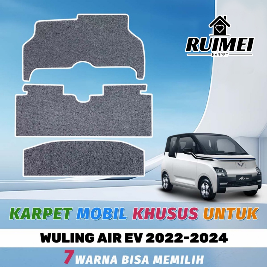 Jual RUIMEI Karpet Mobil Mie Bihun Custom WULING AIR EV 2022-2025 (2 ...