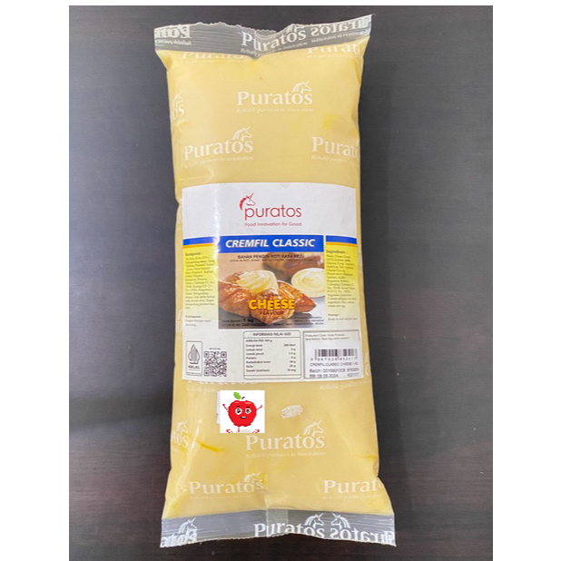 Jual PURATOS CREAMFIL CLASSIC CHEESE KEMASAN 1 KG / FILLING KEJU ...