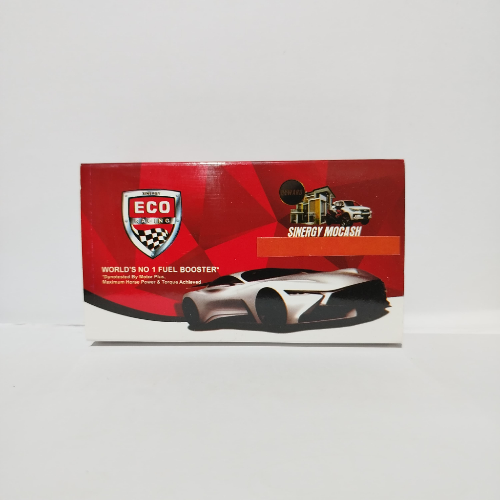 Jual ECO MOBIL BENSIN / ECO RACING MOBIL 100% ORIGINAL 1 BOX ISI 10 ...