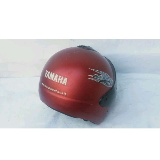 Jual HELM MIO SPORTY MIO SMILE JADULMERAH MAROON ORIGINAL SECOND ...