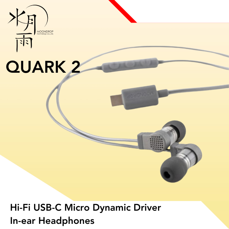 Jual Earphone Moondrop Quark 2 / Quark II | Hi-Fi USB-C Micro Dynamic ...