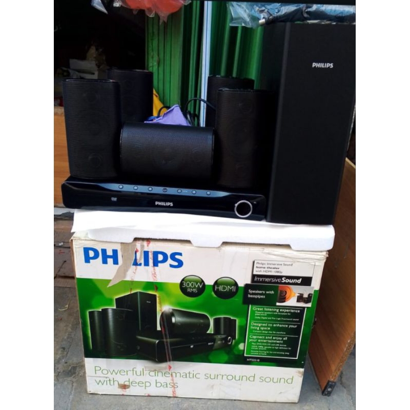 Jual Home theater philips HTS 3510 New | Shopee Indonesia