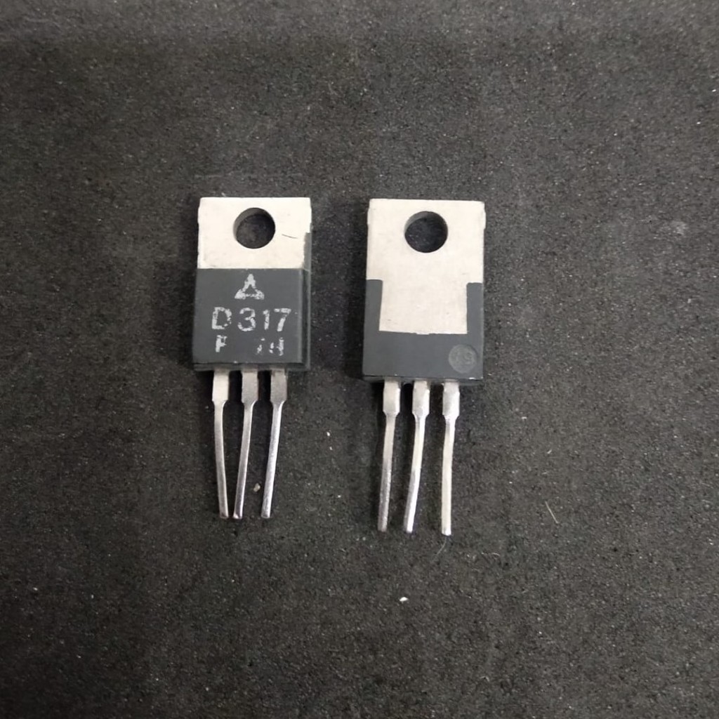 Jual Transistor D317 Silicon NPN 60V 3A 25W Medium Power Amplifier ...