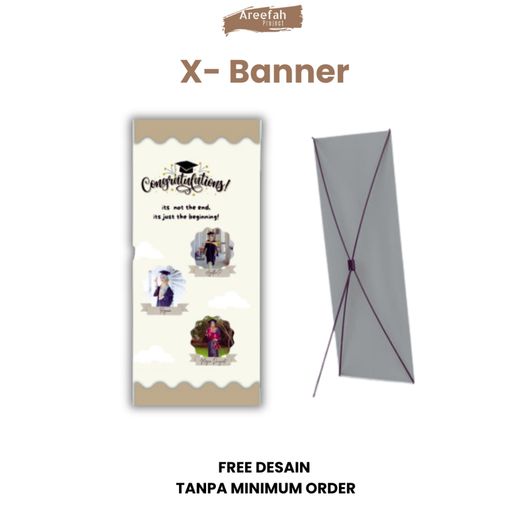 Jual AREEFAH x banner Albatros 60x160 / Spanduk Banner Stand Display ...