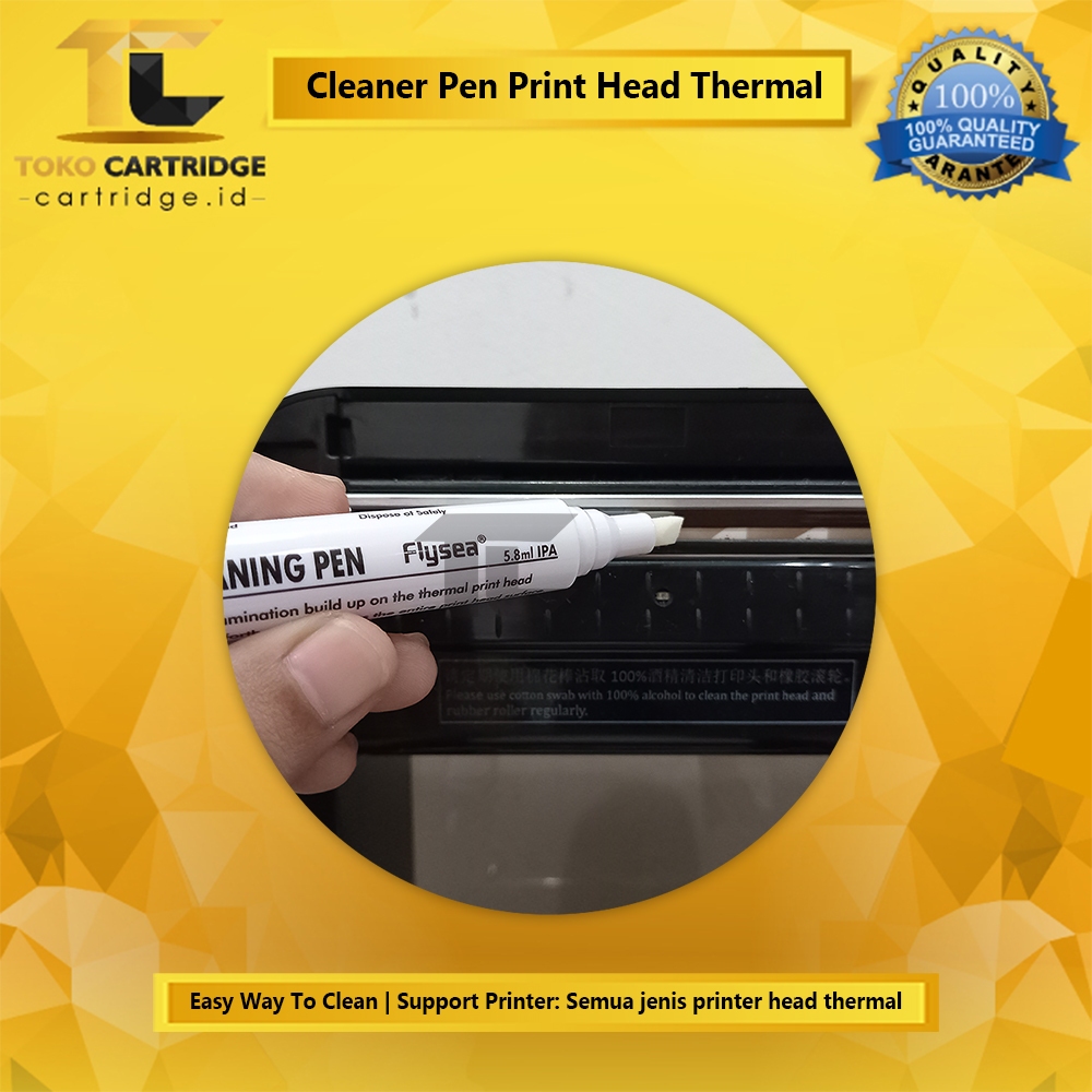 Jual Printhead Cleaner PEN Printer Thermal | Shopee Indonesia