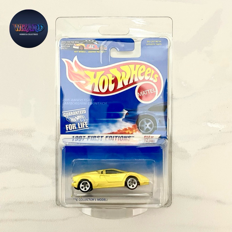 Jual Hot Wheels Lamborghini Countach 25th Anniversary 1997 First ...