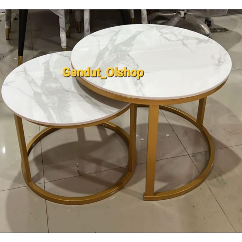 Jual (Khusus Wilayah Kota Palembang) Meja Sudut Granit/Marmer Kaki Besi ...