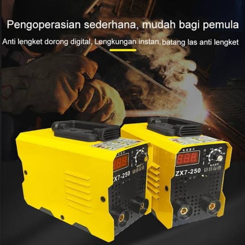 Jual REAIM 450W Mesin Las Inverter ZX7-250 105A Mesin las Mesin trafo las welding Mesin ...