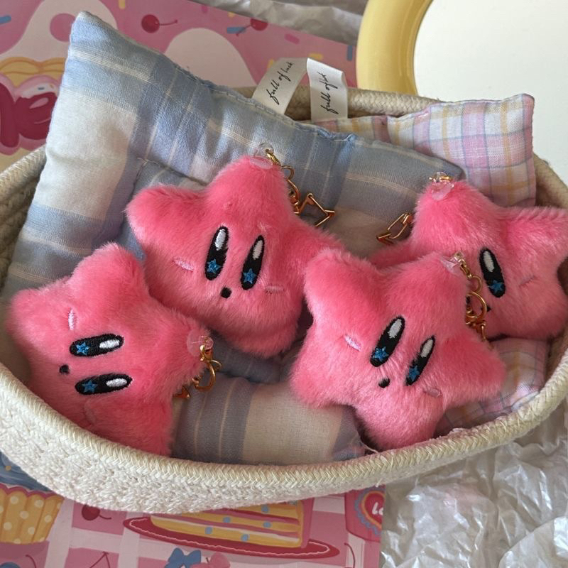 Jual [Ready Stock] Kirby Star Pink Squeaking Keychain Plush (Gantungan ...