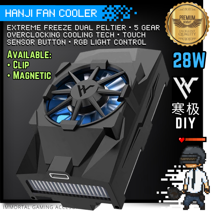 Jual [IM] HANJI Overclocking Funcooler 28W Radiator Pendingin HP Fan ...
