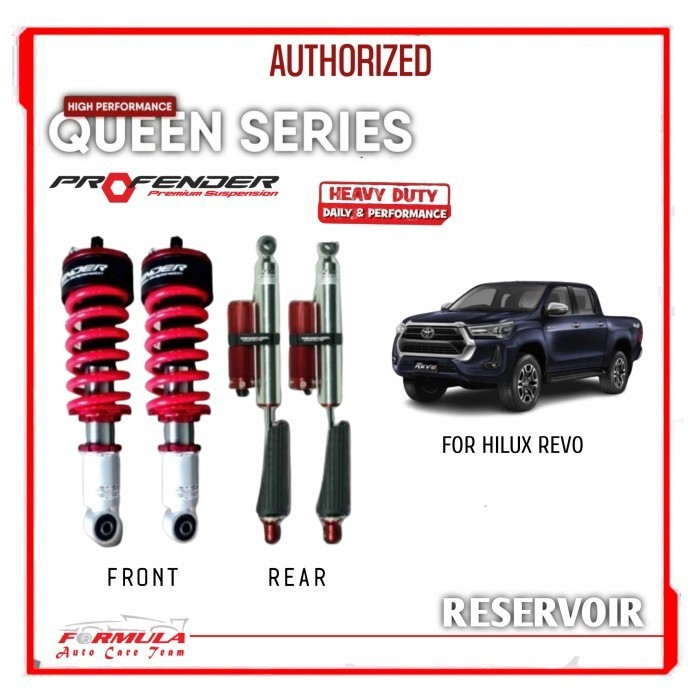 Jual Shock Coilover PROFENDER QUEEN SERIES V2 not TEIN Hilux Revo Rocco ...