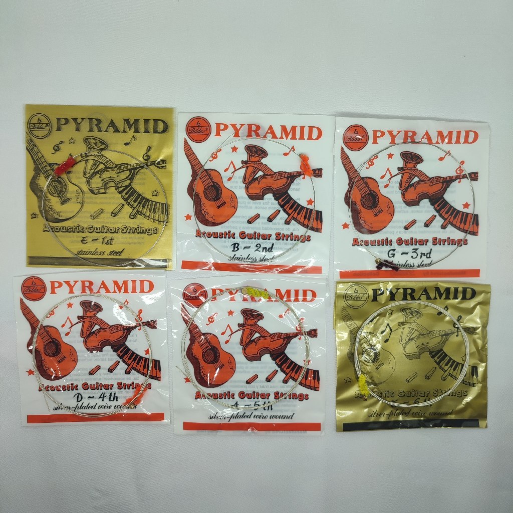 Jual Senar Gitar Pyramid - Senar Sinar Gitar Pyramid Piramid Akustik 1 ...