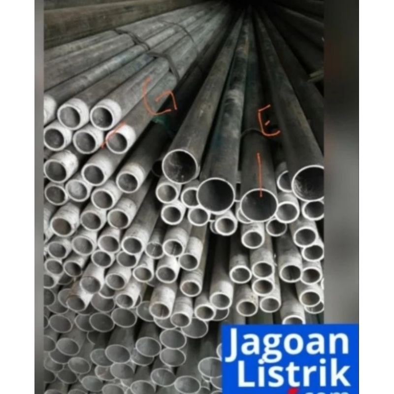 Jual Pipa Steel Conduit E19 3/4 inch Steel Pipe Besi E-19 Galvanis ...