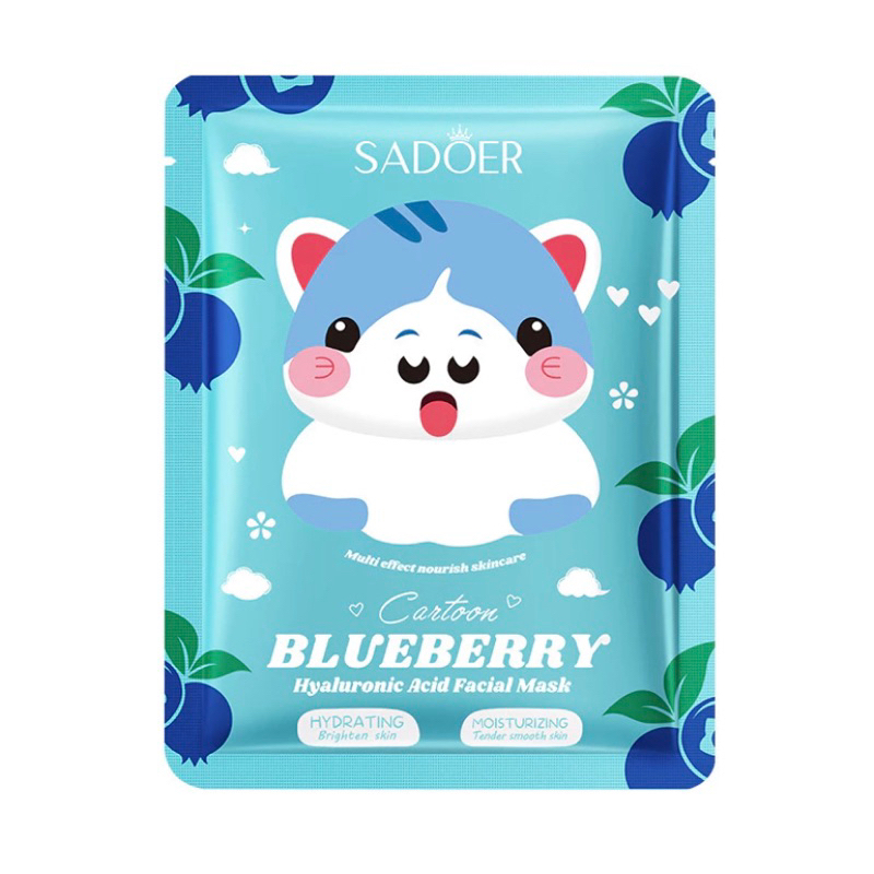 Jual KACHI - SADOER Cartoon Fruit Facial Sheet Mask HA Masker Wajah ...