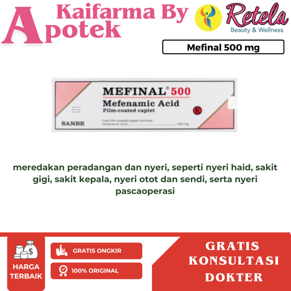 Jual Mefinal 500 Mg 1Box 10 Strip | Shopee Indonesia