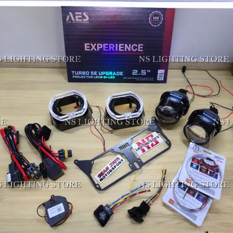 Jual PAKETAN VARIO KZR BILED AES TURBO SE 2.5 INCH 60 WATT EXPERIENCE ...