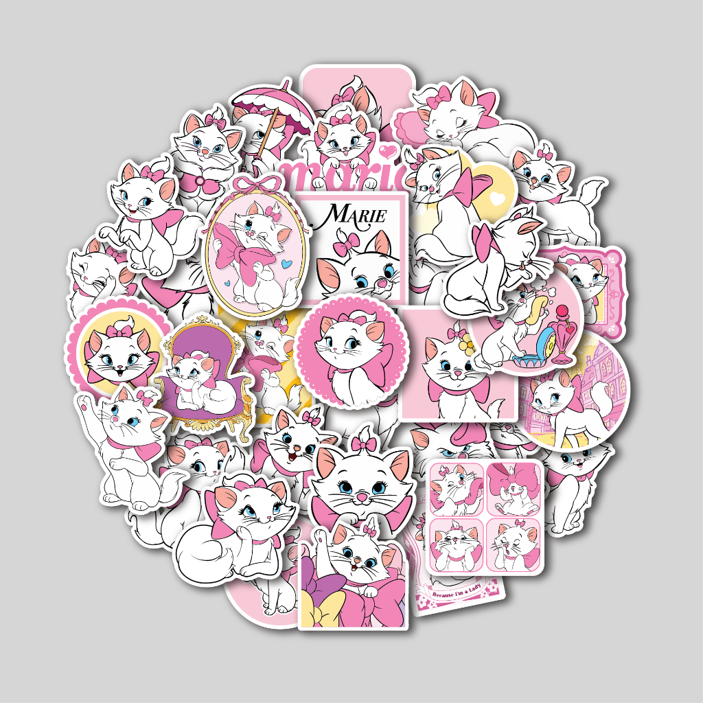 Jual STICKER PACK MARIE THE ARISTOCATS | STICKER TUMBLR | STIKER LAPTOP ...
