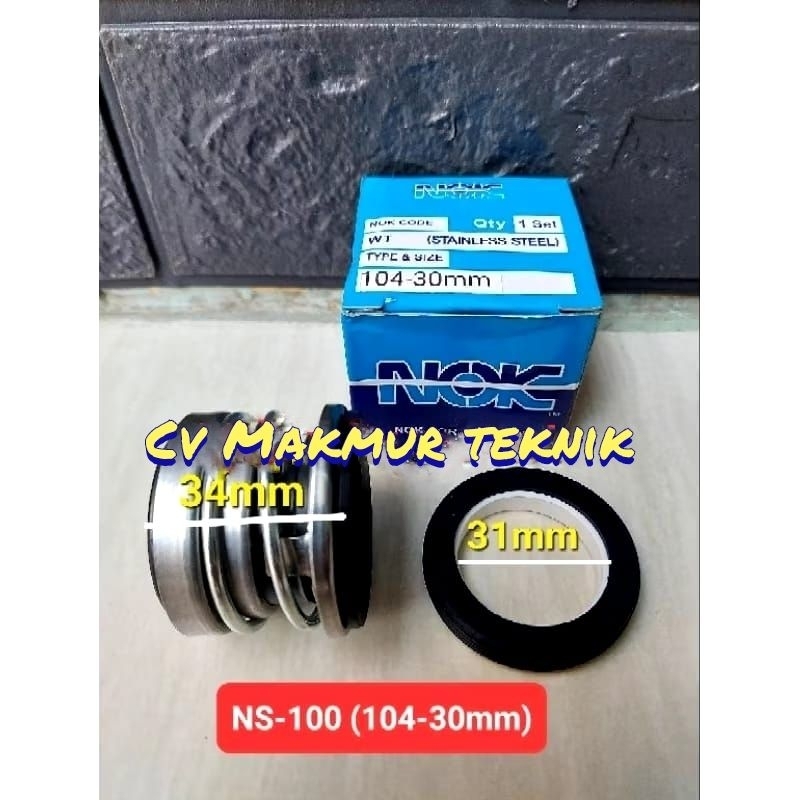 Jual Seal pompa NS 100 (104-30 Mili ) mechanical seal ns 100 | Shopee ...