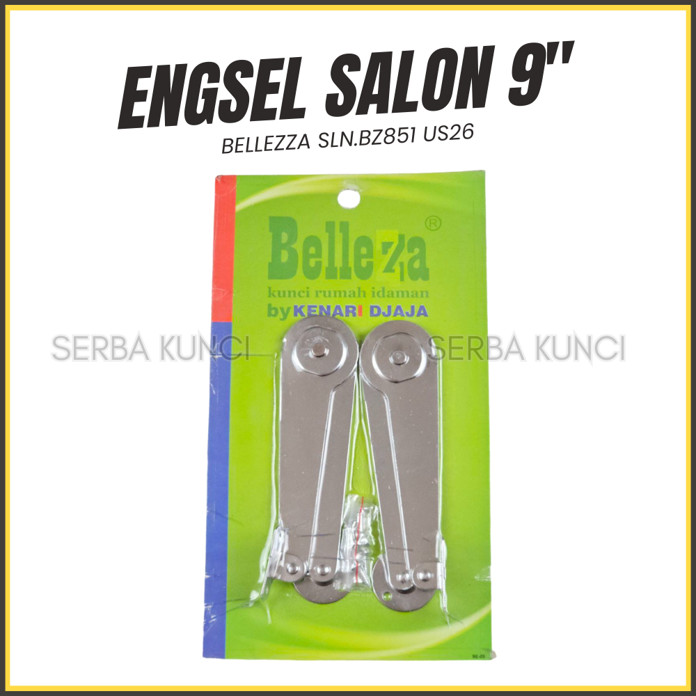 Jual Bellezza Engsel Salon 9" Bellezza Bahan Besi Sikutan Engsel Lipat ...