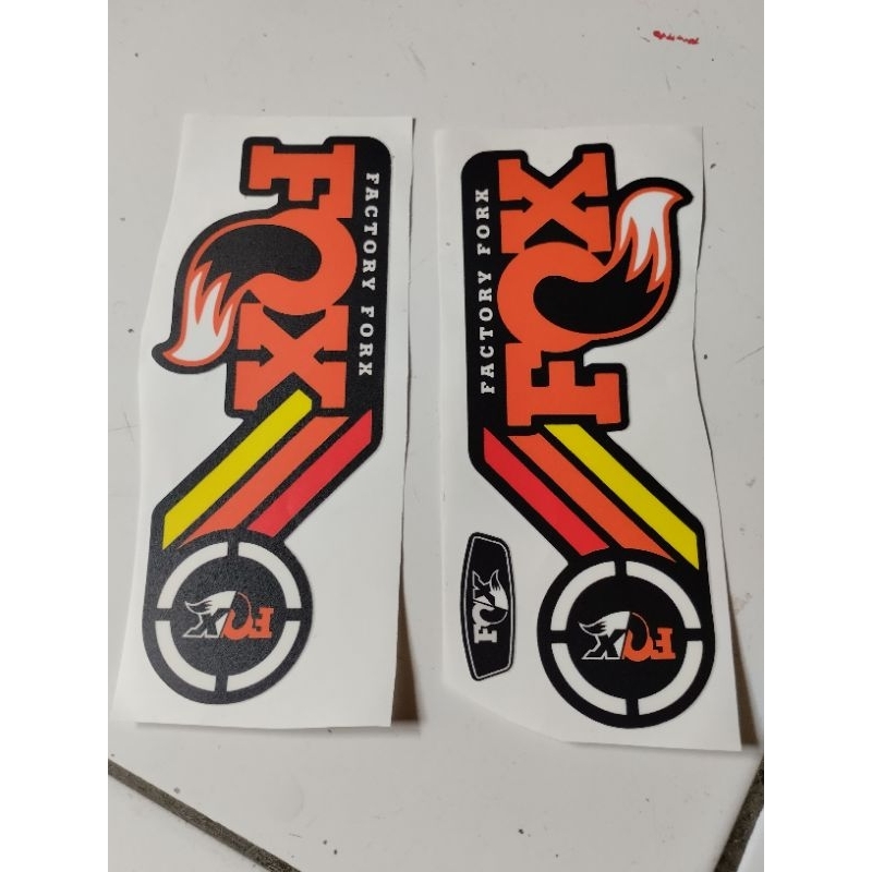 Jual Stiker fork FOX new decal stiker sepeda MTB | Shopee Indonesia