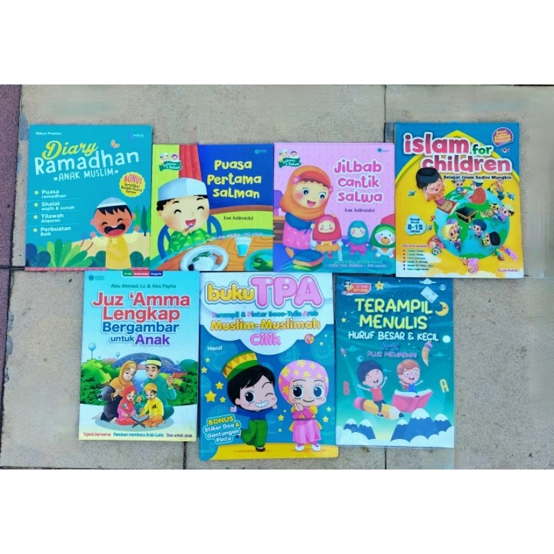 Jual BUKU BACAAN ANAK / BACAAN ISLAMI ANAK / TERAMPIL MENULIS / AYO ...
