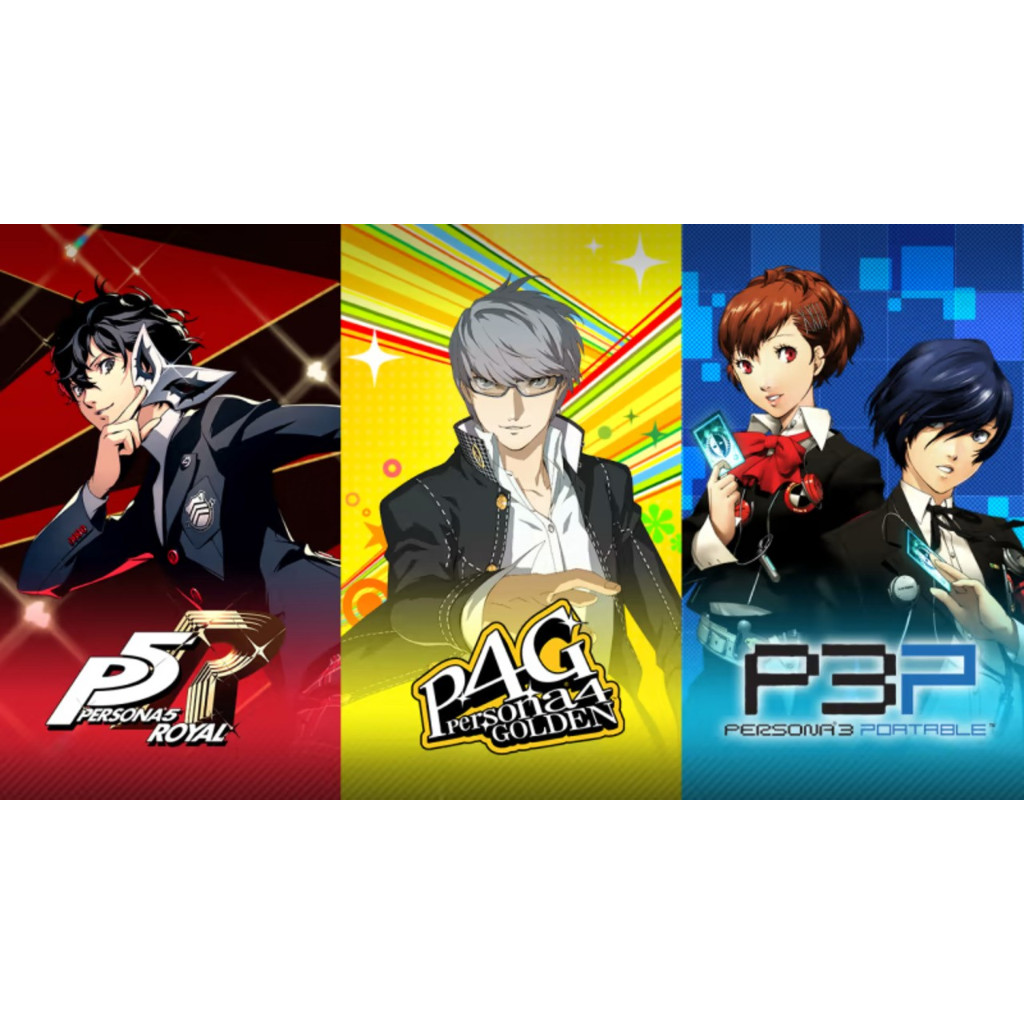 Jual Persona Collection ( Persona Royal,Persona 4 Golden,Persona 3 ...