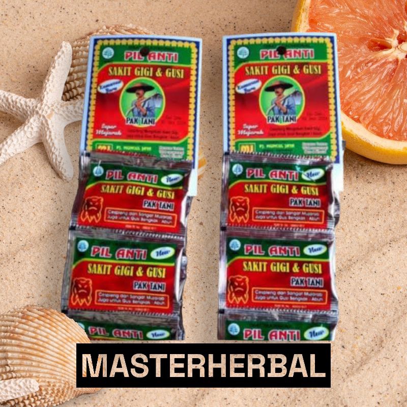 Jual pak tani obat sakit gigi 1 slop | Shopee Indonesia