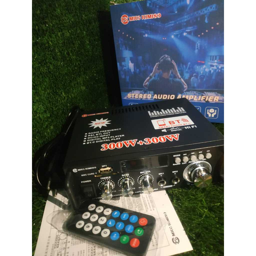 Jual zilla_77 Power Ampli Amplifier Bluetooth Karaoke Home Theater FM ...