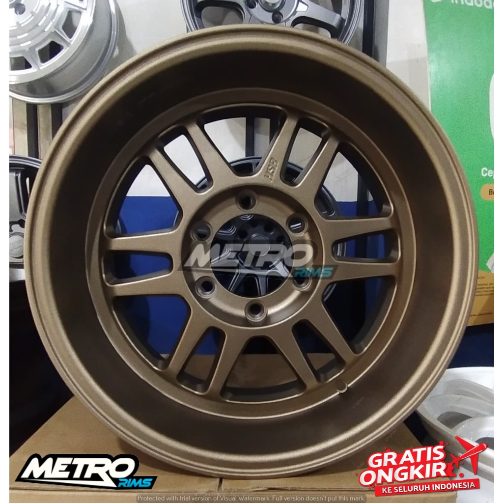 Jual velg mobil racing ring 17 pcd 6x139,7 untuk fortuner pajero hilux dll hsr boroko bly ...
