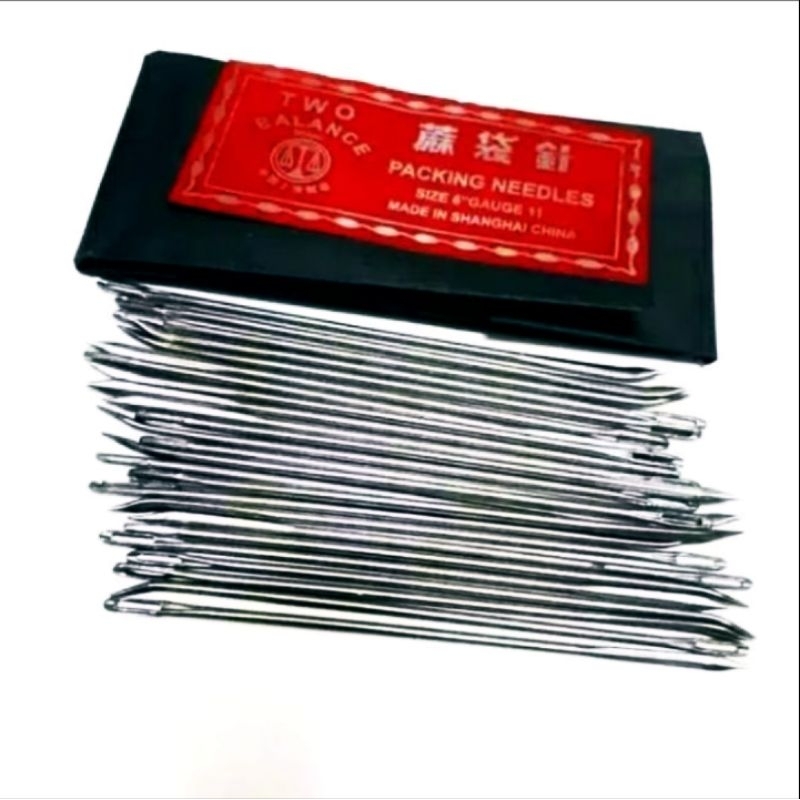 Jual (25pcs) Jarum karung goni/Alat jahit packing needles | Shopee ...