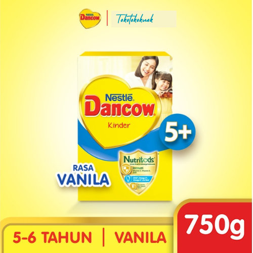 Jual Nestle Dancow 5+ Nutritods 750gr Vanila Coklat Madu - Susu ...