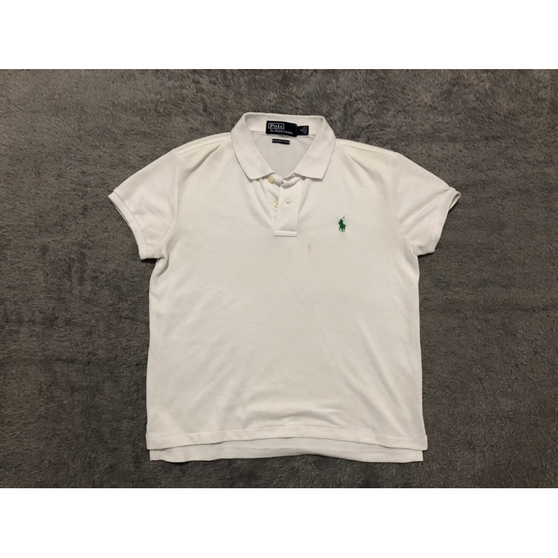 Jual Polo Ralph Lauren Small Logo White | Shopee Indonesia