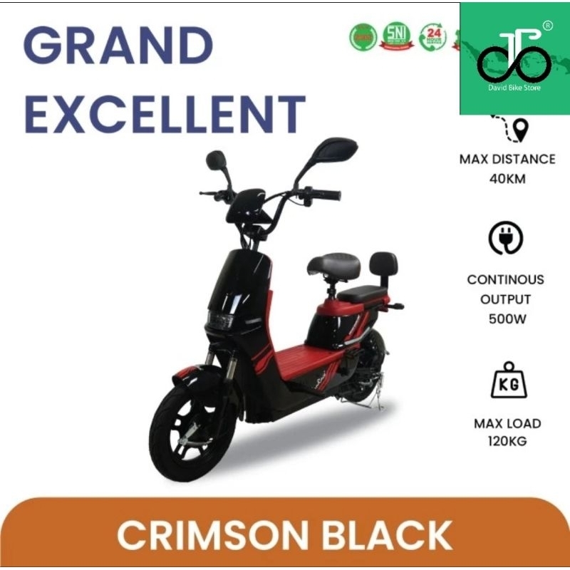 Jual Sepeda Listrik Sunrace Grand Excellent TERBARU | Shopee Indonesia