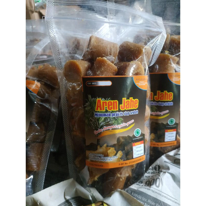 Jual Gula Jahe Aren Minuman herbal isi 25 butir | Shopee Indonesia