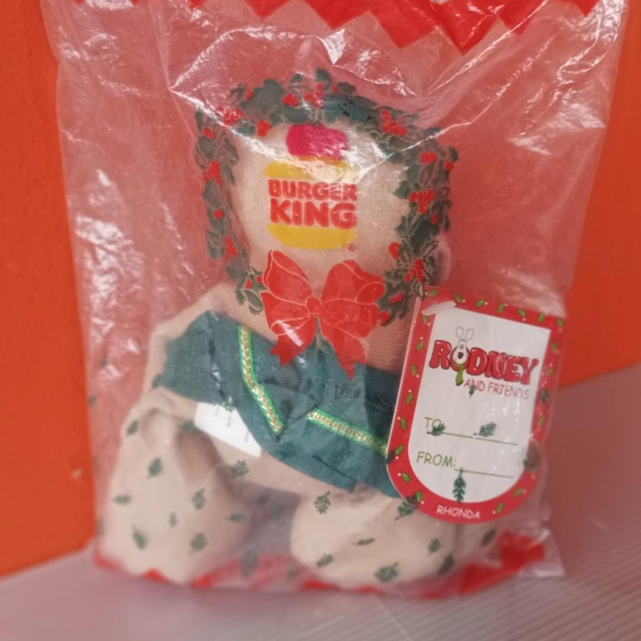 Jual Boneka Burger King Christmas Gift Rodney And Friend Rodney ...