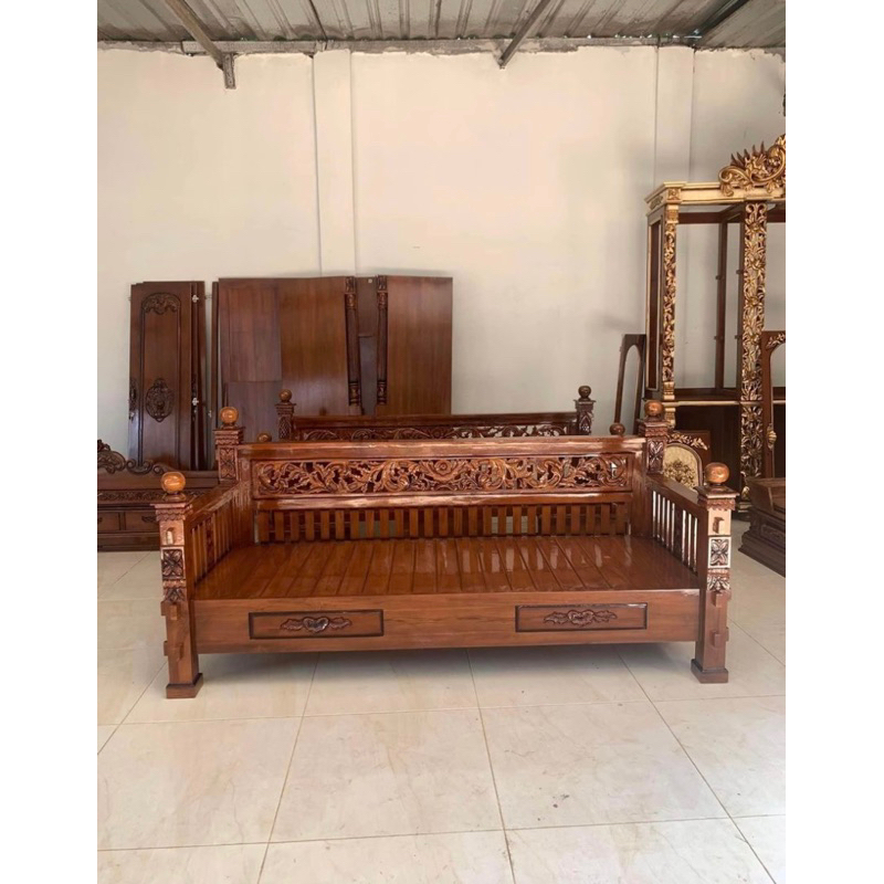 Jual Bangku Bale Bale Rahwana/Bale Bale Jati/Resban Jati//Bangku ...