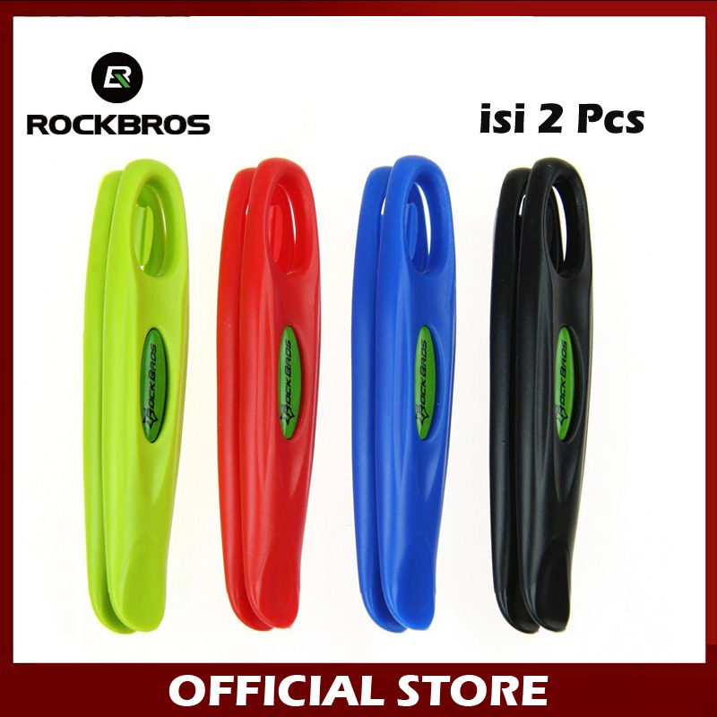 Jual Rockbros Congkelan Ban Sepeda Tire Lever Isi 2 Pcs | Shopee Indonesia