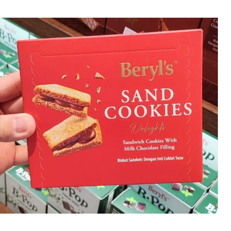 Jual BERYLS SAND COOKIES BERYLS B CRISPY MALAYSIA | Shopee Indonesia
