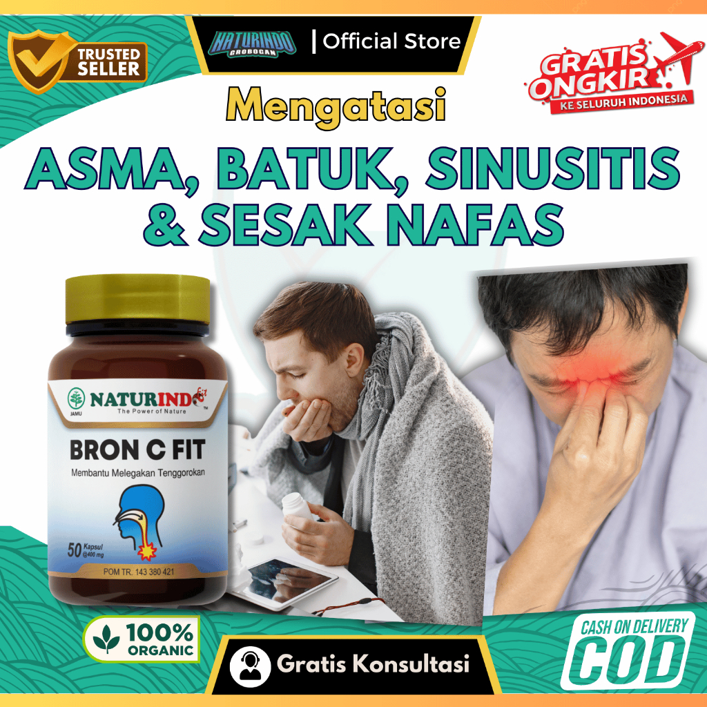 Jual Obat Asma Batuk Bronkitis Sesak Nafas Penyakit Paru Paru Sinusitis ...