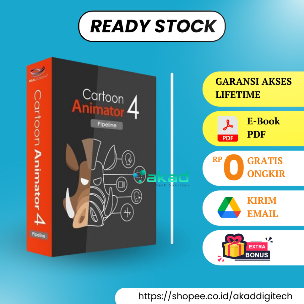 Jual (15) Software Animasi Cartoon Animator V4 Pro | Shopee Indonesia