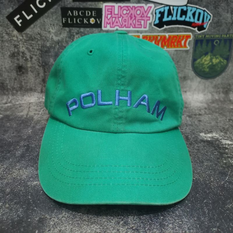 Jual Topi Polham Green Cap Original | Shopee Indonesia