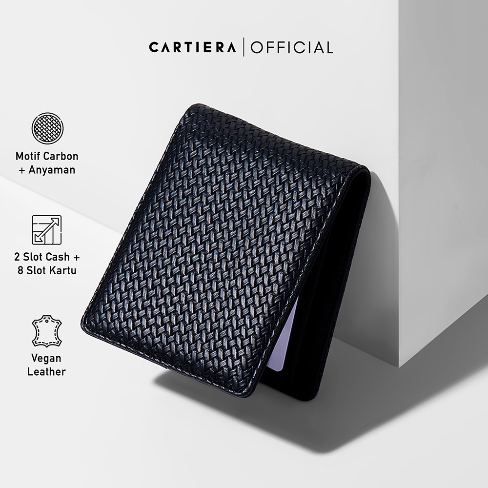 Jual Cartiera Zed Wallet Dompet Lipat Bifold Kartu Dan Uang Pria Wanita ...
