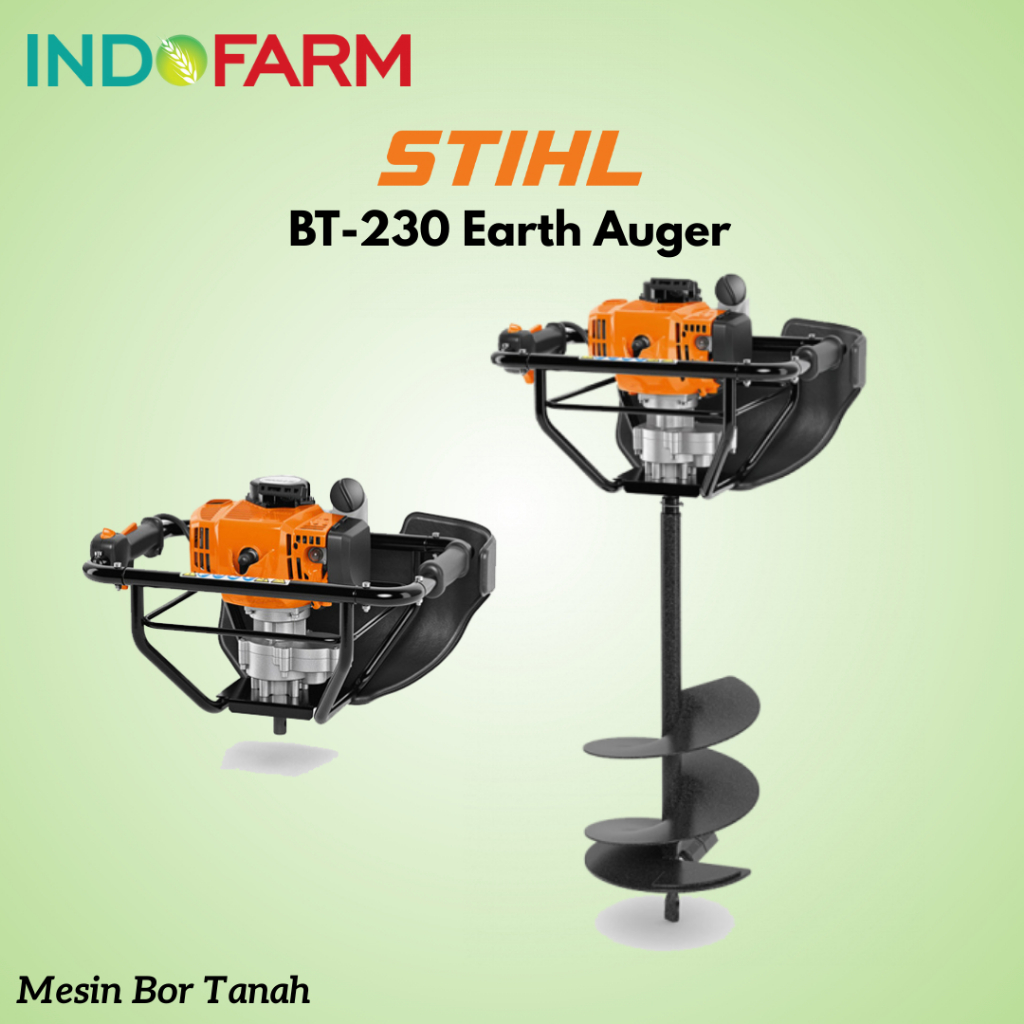 Jual Mesin Bor Tanah STIHL BT 230 Earth Auger (Tanpa Planting Auger ...