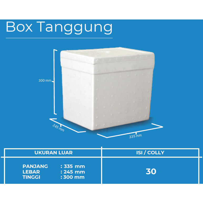 Jual Box Styrofoam Tanggung Sterofoam Gabus | Shopee Indonesia