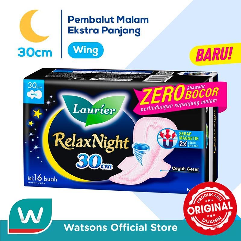 Jual Laurier Super Care Night 30 Cm 16's | Shopee Indonesia