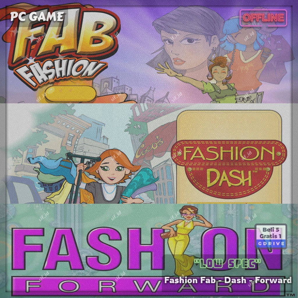Jual Fab Fashion - Fashion Dash - Fashion Forward - PC Game | Shopee ...