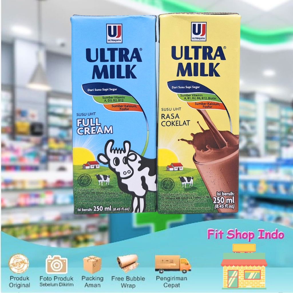 Jual Ultra Milk UHT 250ml | Shopee Indonesia