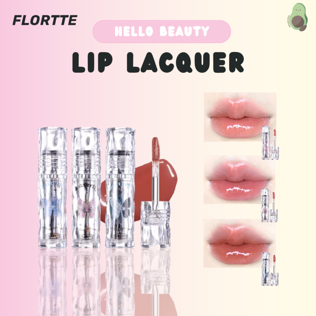 Jual [READY] FLORTTE Hello Beauty Series Lip Lacquer | Shopee Indonesia