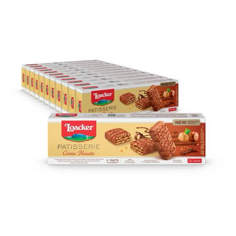 Jual LOACKER Patisserie 100gr snack chocolate import original all ...