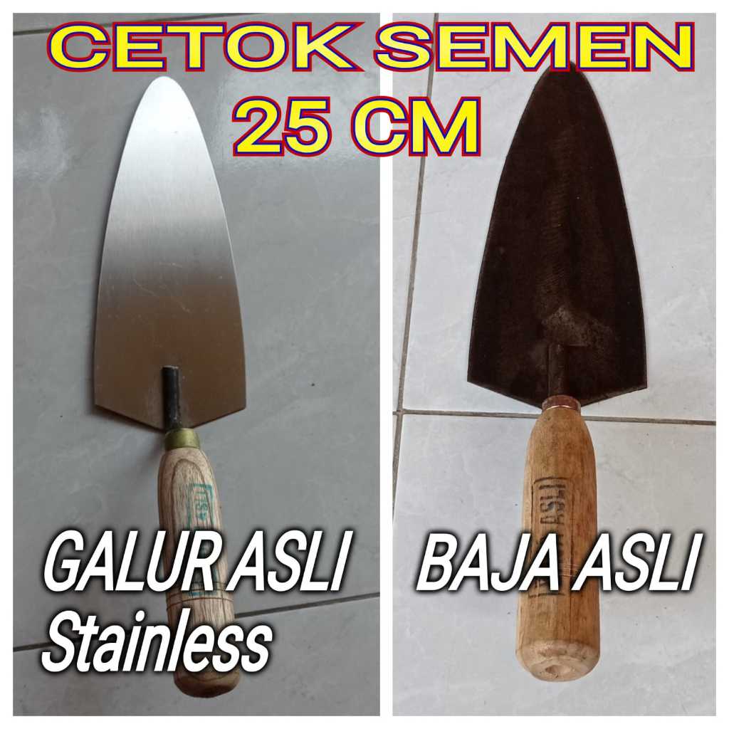 Jual Sendok Semen / Cetok Semen 25CM Original | Shopee Indonesia